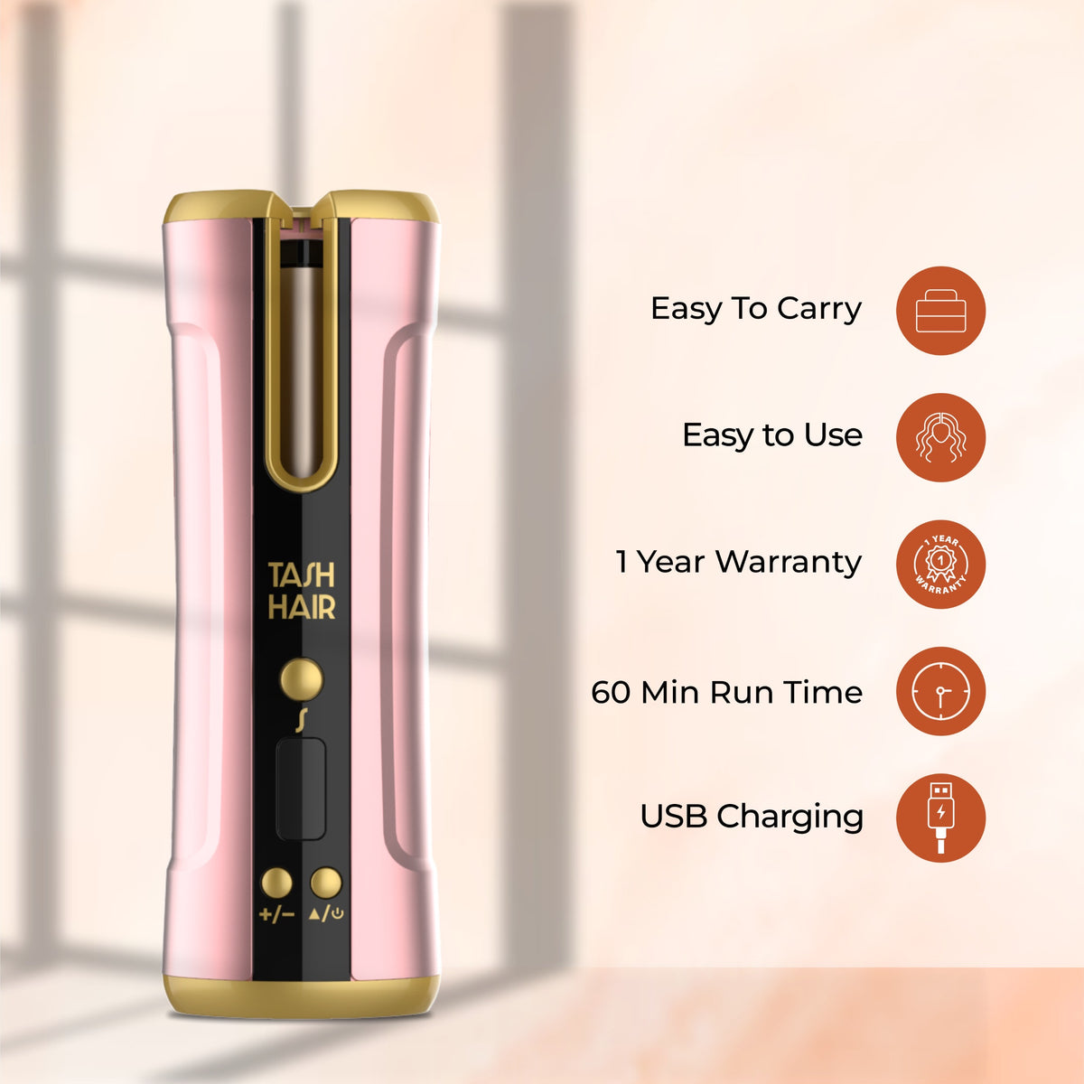 Tash Hair Twirl | Best Selling Cordless Automatic Hair Curler – Tashhair